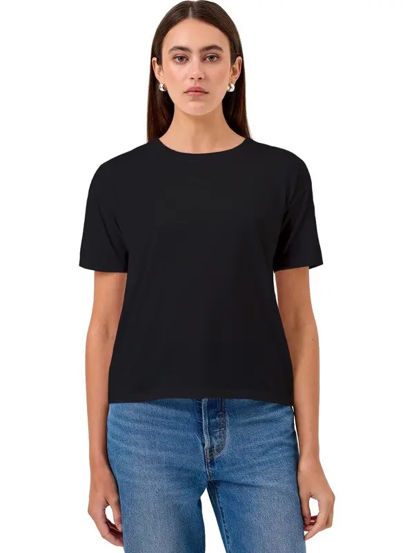 Goldie LeWinter Billie Boyfriend Tee - Black