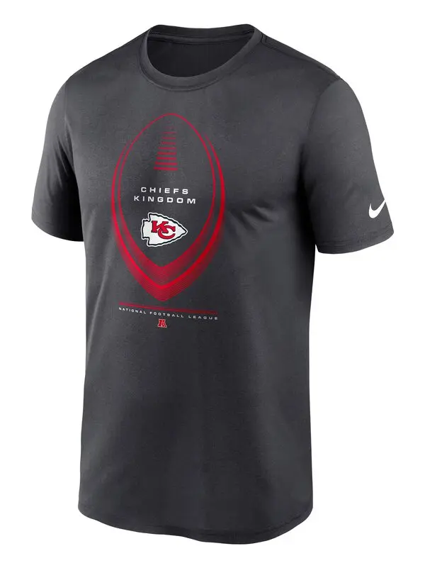Nike Kansas City Chiefs Legend Icon Dri-fit Nfl T-shirt - Grey