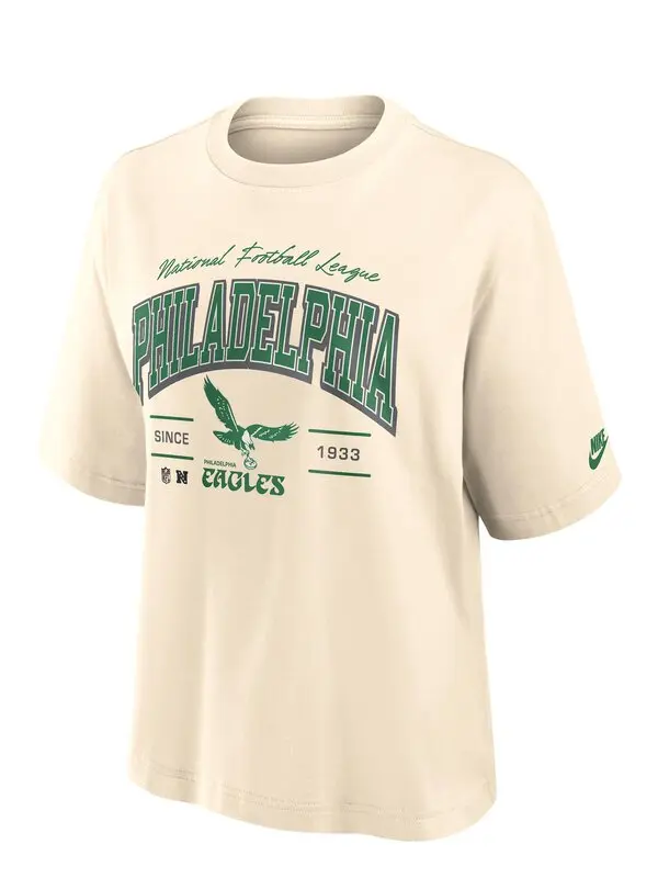 Nike Philadelphia Eagles Vintage Mod Boxy T-shirt - White