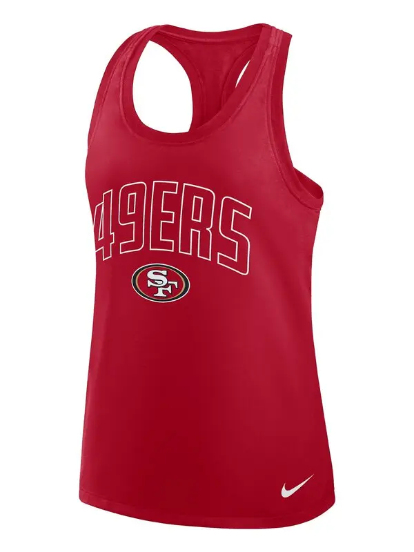 Nike San Francisco 49ers Dri-fit Nfl Racerback Tank Top - Red