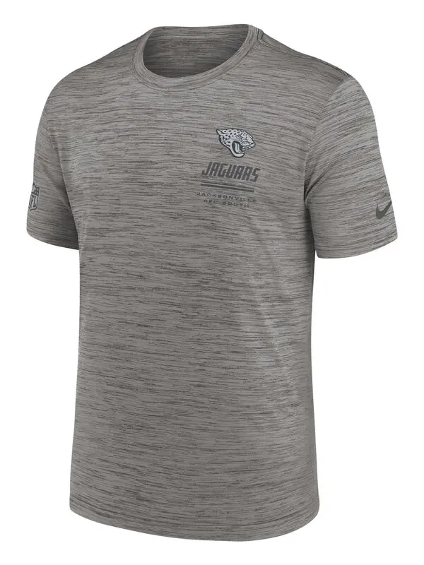 Nike Jacksonville Jaguars Sideline Team Issue Velocity Dri-fit Nfl T-shirt - Grey