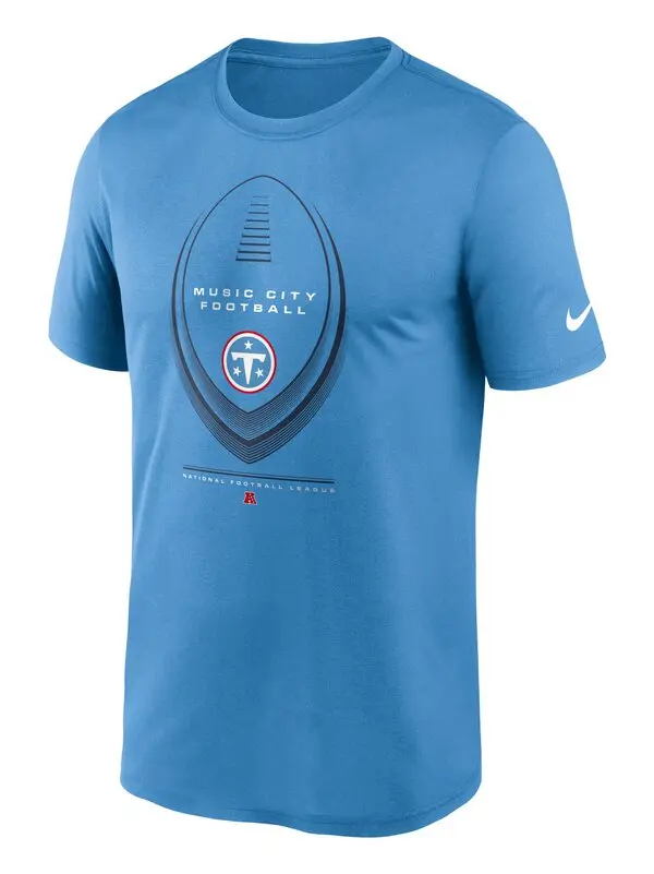 Nike Tennessee Titans Legend Icon Dri-fit Nfl T-shirt - Blue