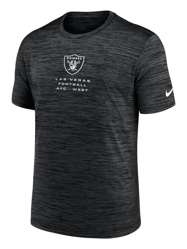 Nike Las Vegas Raiders Velocity Dri-fit Nfl T-shirt - Black