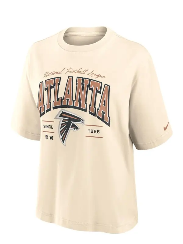 Nike Atlanta Falcons Vintage Mod Boxy T-shirt - White