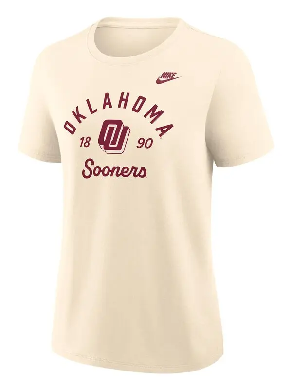 Nike Oklahoma Sooners Cotton T-shirt - Brown