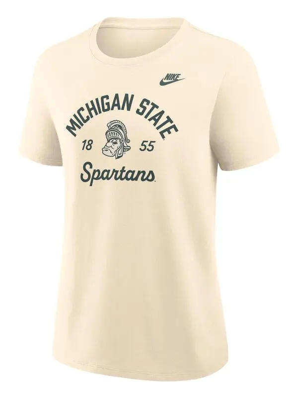 Nike Michigan State Spartans College T-shirt - Brown