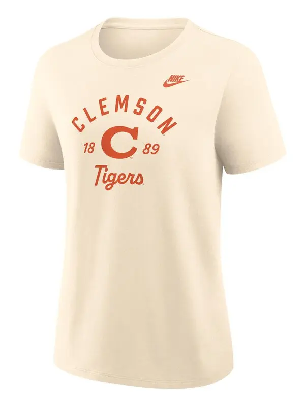 Nike Clemson Legacy Team Name College T-shirt - Brown