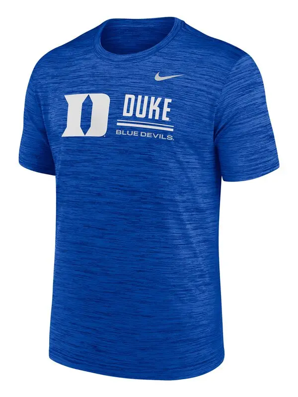 Nike Duke Sideline Velocity Dri-fit College T-shirt - Blue