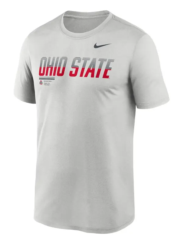 Nike Ohio State Sideline Legend Dri-fit College T-shirt - Grey