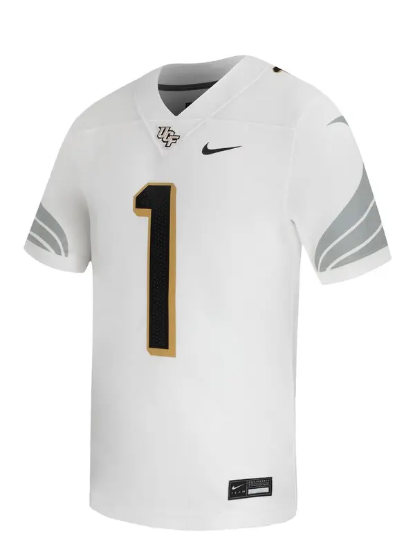 Nike Ucf Knights "untouchable" Football Jersey - White