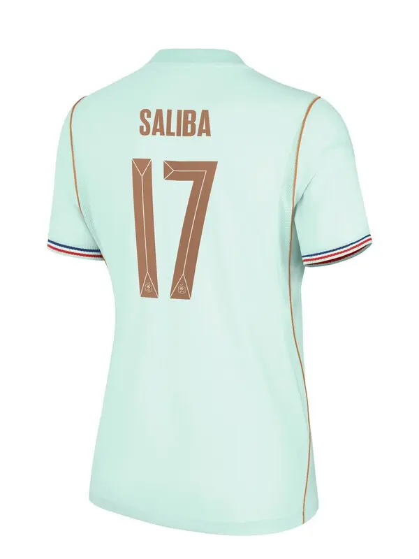 Nike William Saliba France National Team 2026 Stadium Away Dri-fit Soccer Jersey - Green