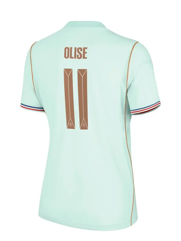 Nike Michael Olise France National Team 2026 Stadium Away Dri-fit Soccer Jersey - Green