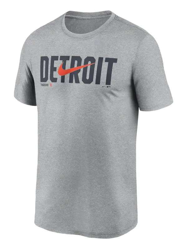 Nike Detroit Tigers Dri-fit Mlb T-shirt - Grey