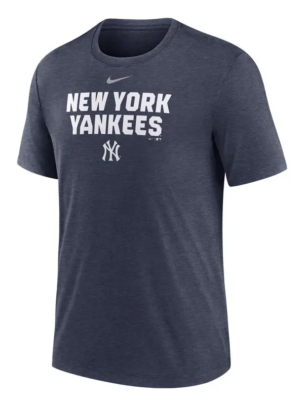 Nike New York Yankees Stacked Mlb T-shirt - Blue