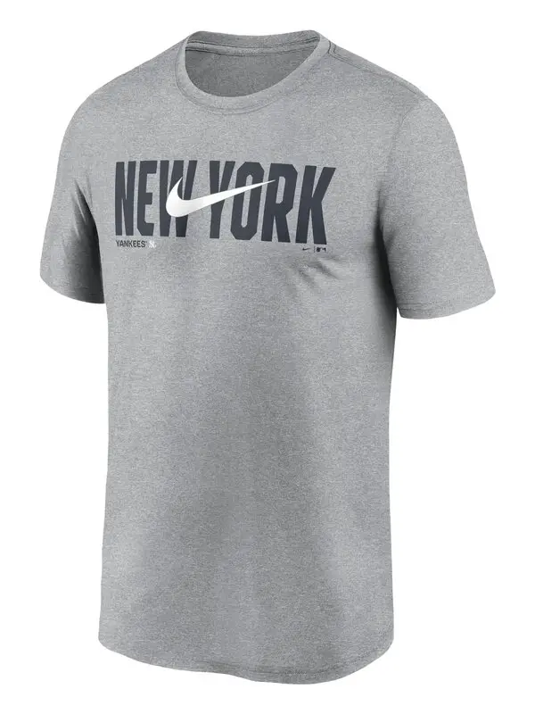 Nike New York Yankees Swoosh Legend Dri-fit Mlb T-shirt - Grey