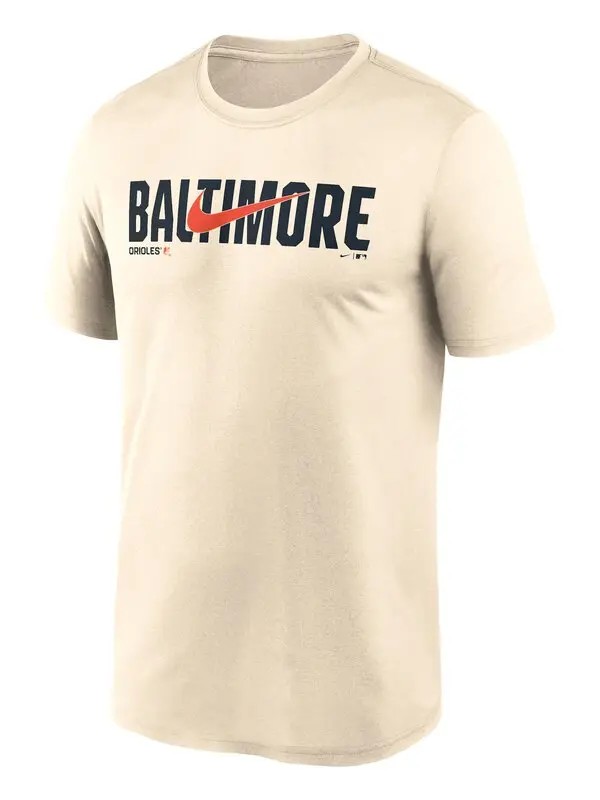 Nike Baltimore Orioles Swoosh Legend Dri-fit Mlb T-shirt - Brown
