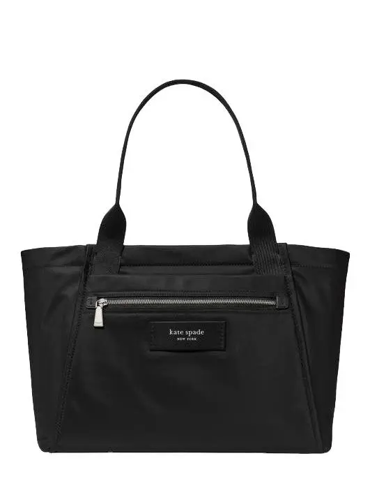 Kate Spade New York Large Canvas Tote Bag - Black