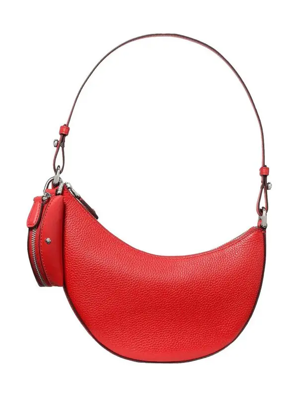 Kate Spade New York Mini Duo Pebble Leather Crossbody Bag - Heirloom Tomato