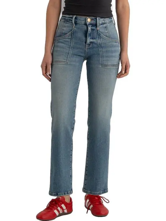 Kut From The Kloth Avery High Waist Ankle Straight Leg Jeans - Splendid