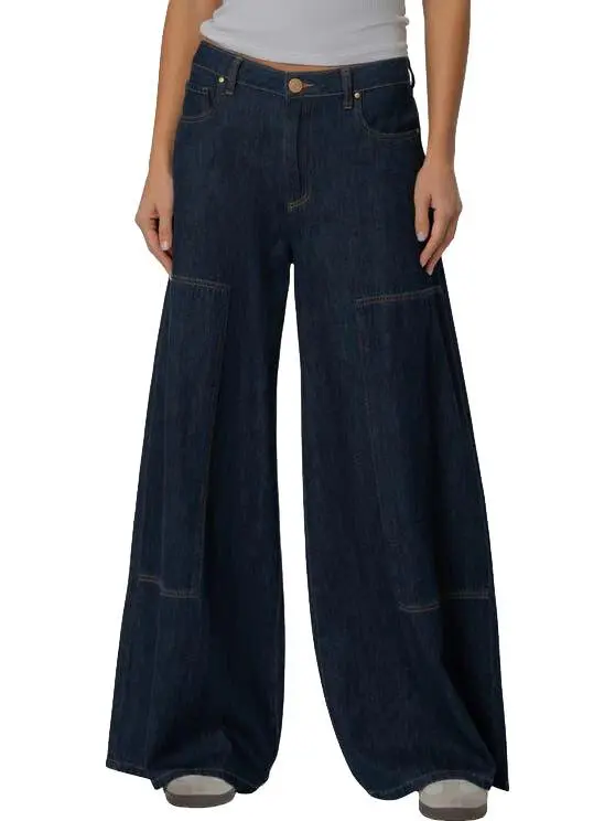Kut From The Kloth Blake High Waist Superwide Leg Jeans - Marketable