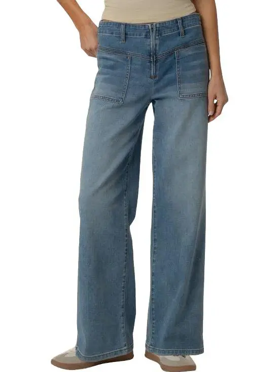Kut From The Kloth High Waist Ankle Wide Leg Jeans - Queenly