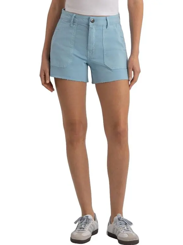 Kut From The Kloth Jane High Waist Denim Shorts - Sky