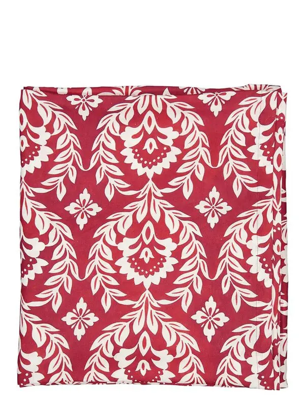 La DoubleJ Garland Bordeaux Large Tablecloth - Multicolour