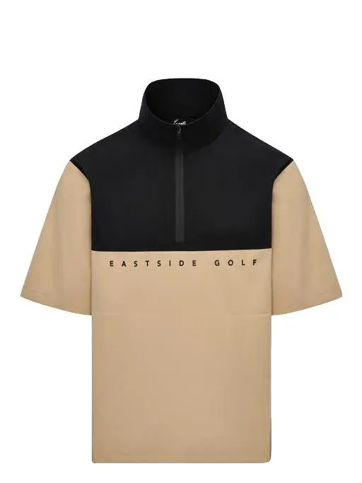 EASTSIDE GOLF Flyweight Waterproof Rain Shirt - Pale Khaki