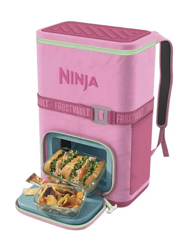 NINJA Outdoor Frostvault Go 24-can Soft Cooler Backpack - Poolside Punch