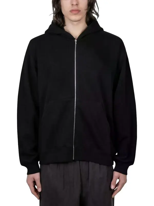 STEIN Zip-up Hoodie - Black