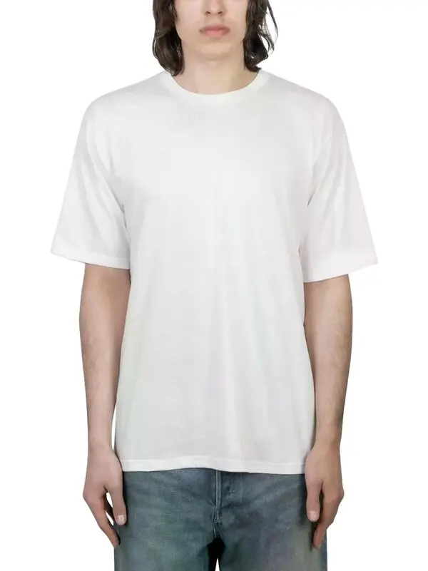 STEIN Crew-neck Short-sleeve T-shirt - White