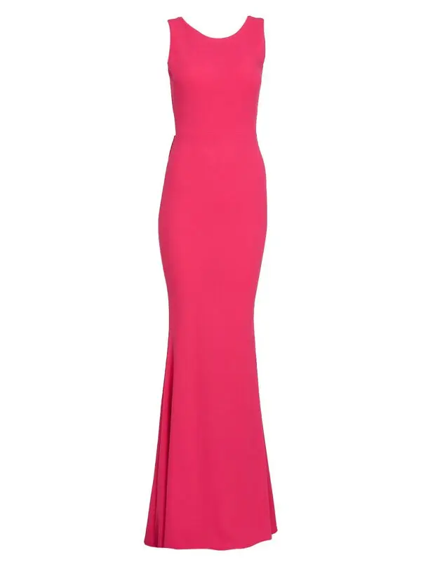 SOHUMAN Wesuf Sleeveless Maxi Gown - Pink