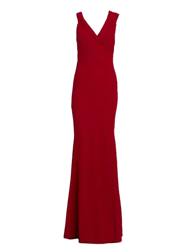 SOHUMAN Alzi Sustainable Maxi Dress - Red