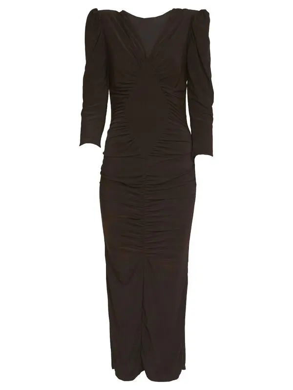 SOHUMAN Palmsi Maxi Dress - Black