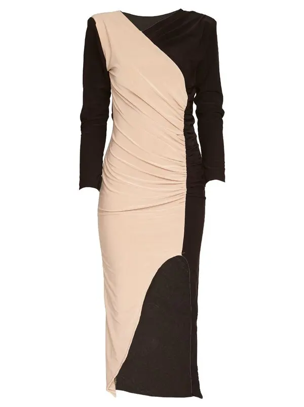 SOHUMAN Tiens Sustainable Midi Dress - Black