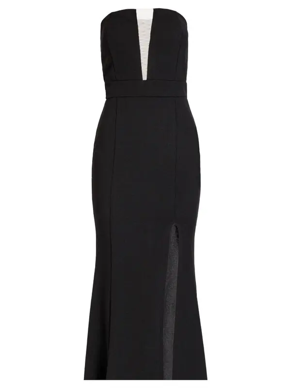 SOHUMAN Dumbo Maxi Dress - Black