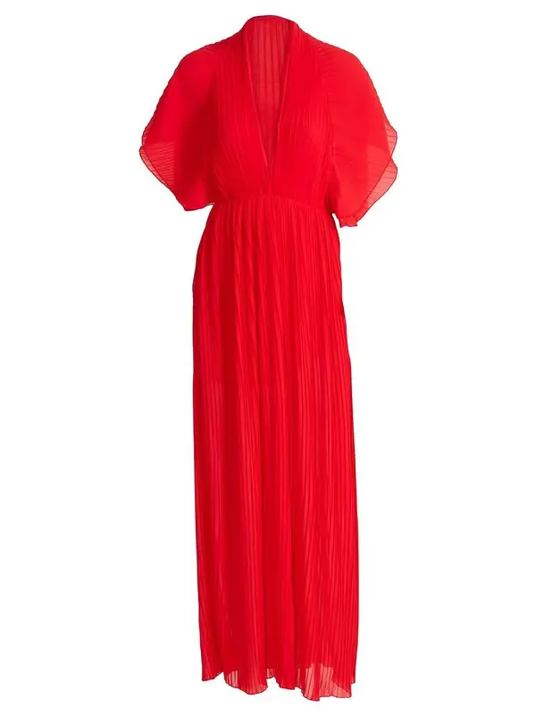 SOHUMAN Lousch Maxi Gown - Red