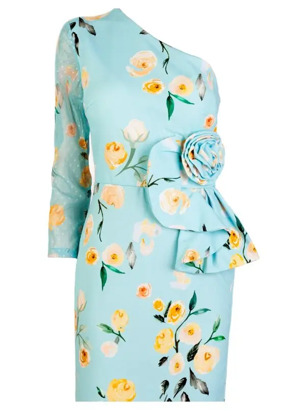 SOHUMAN Sopi Midi Dress - Blue