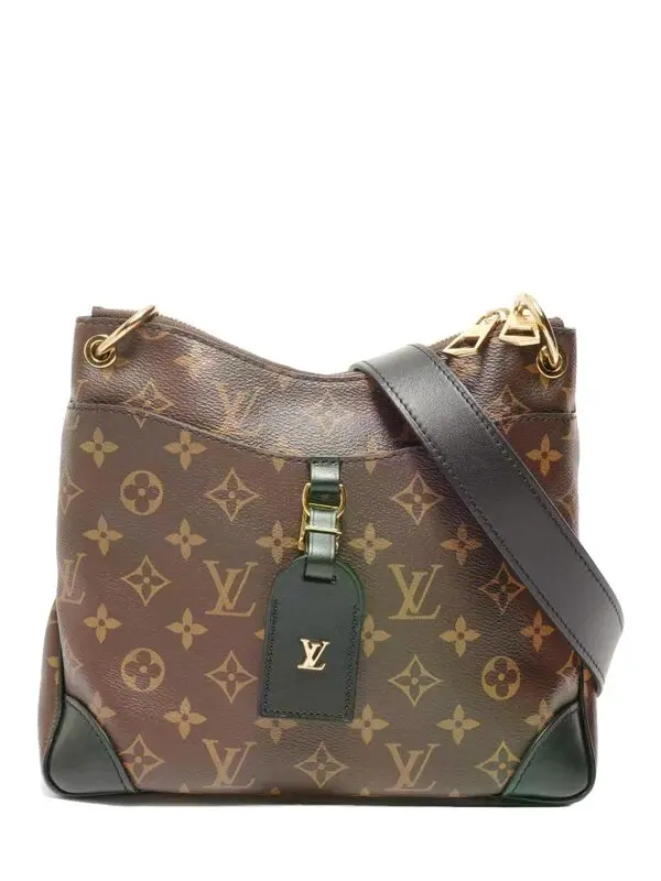 LOUIS VUITTON Monogram Odeon Nm Pm Shoulder Bag - Brown