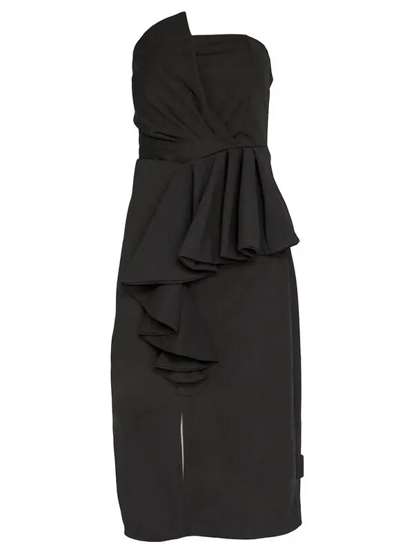 SOHUMAN Paised Midi Dress - Black