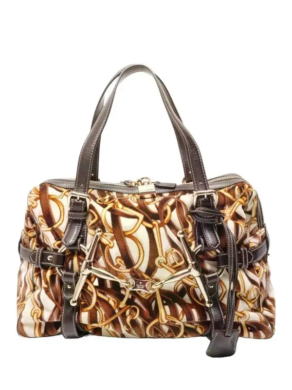 Gucci 85th Anniversary Horsebit Shoulder Bag - Brown