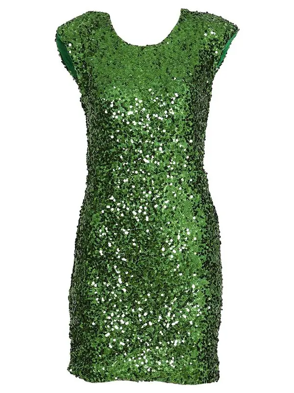 SOHUMAN Divin Sustainable Mini Dress - Green