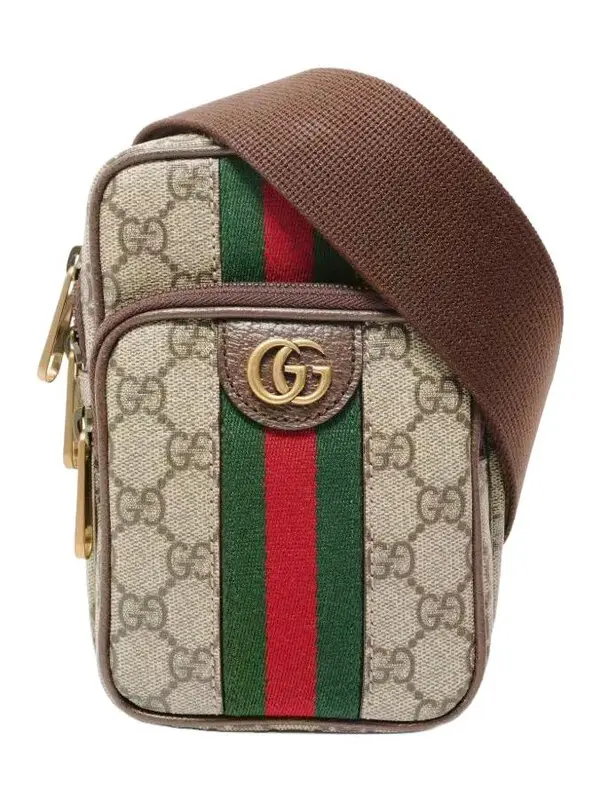 Gucci Ophidia Gg Supreme Body Bag - Neutrals