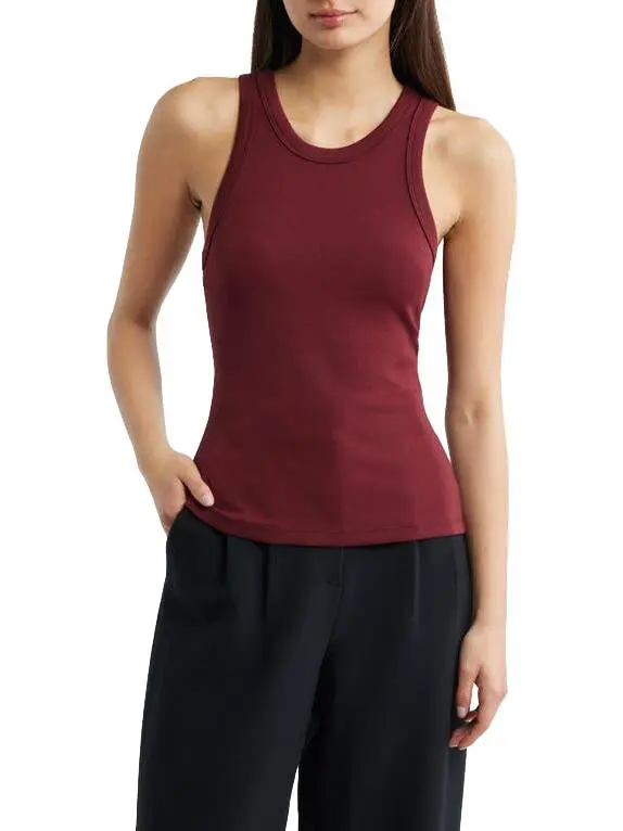 ARTLESS FOREVER Jude Tank Top - Merlot