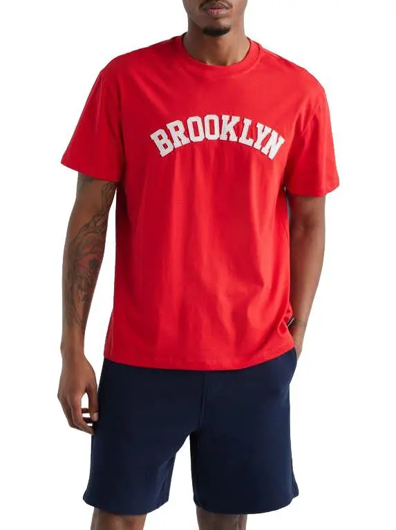 Brooklyn Industries Logo T-shirt - Goji Berry
