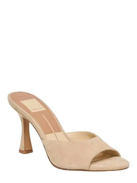Dolce Vita Rosha Slide Sandal - Camel Suede