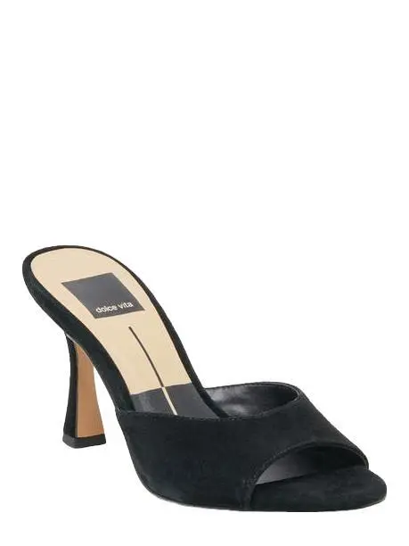 Dolce Vita Rosha Slide Sandal - Onyx Suede