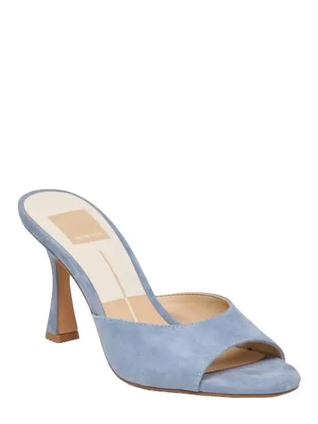 Dolce Vita Rosha Slide Sandal - Periwinkle Suede