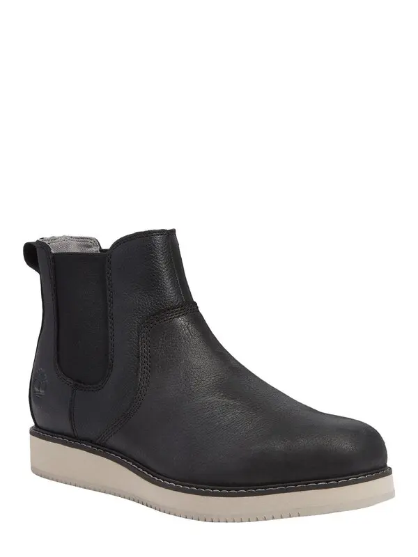 Timberland Redwood Edge Water Repellent Chelsea Boots - Black Full Grain