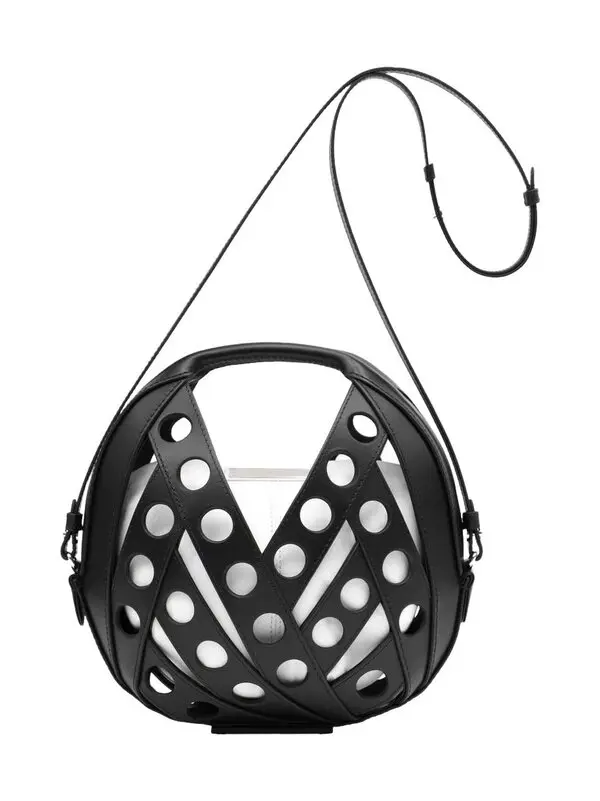 Perrin Le Petit Panier Perforé Xbody - Black/white